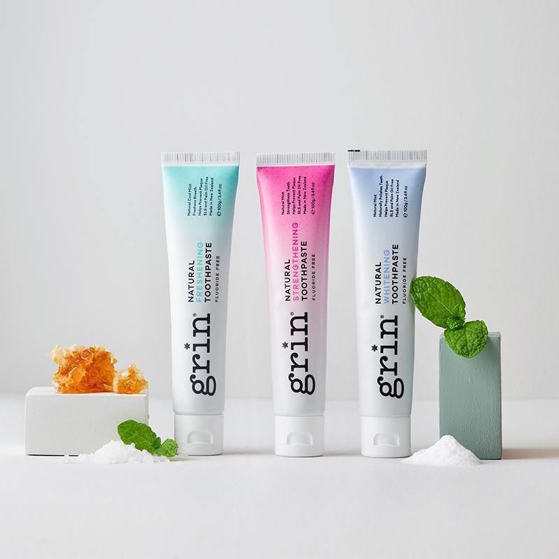 Grin Strengthening Toothpaste Natural Alternative To Fluoride – Part&Parcel