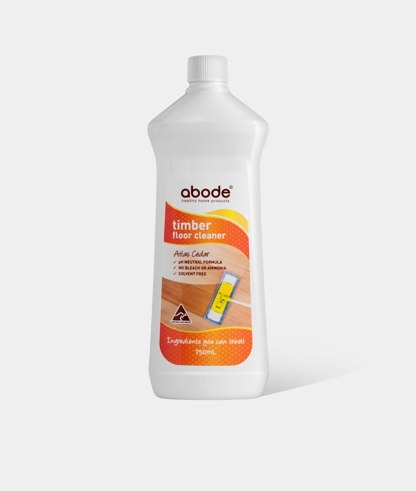Abode Cleaning Timber Floor Cleaner Atlas Cedar 750ml - Part&Parcel