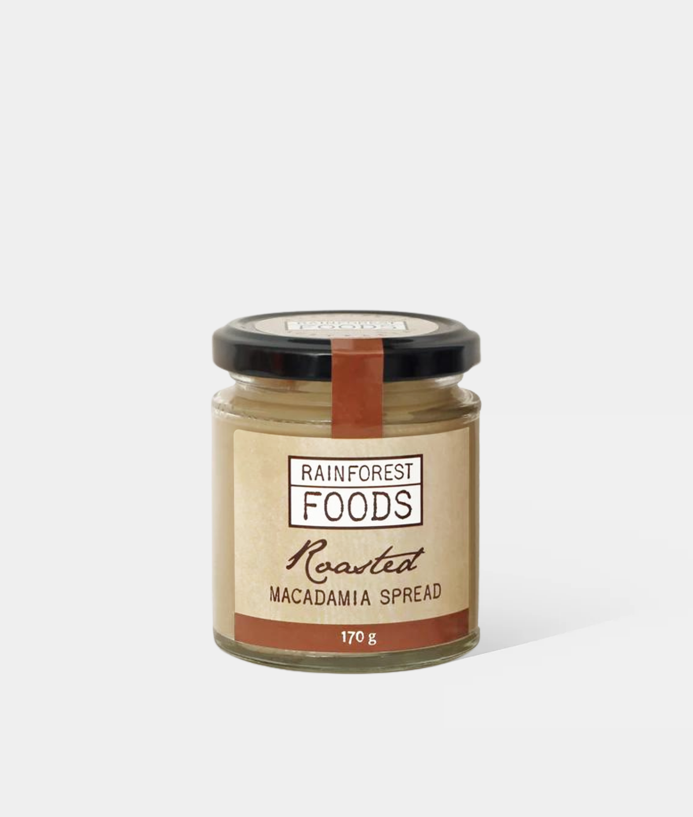 Rainforest Foods Roasted Macadamia Nut Spread 170g- Part&Parcel