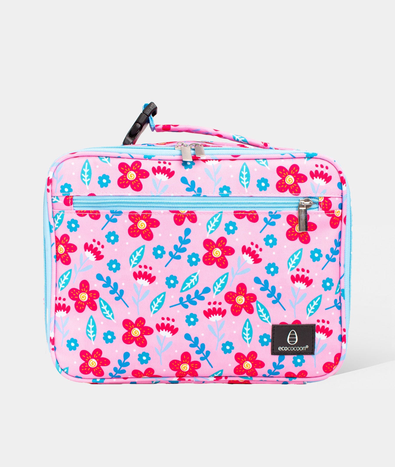 Ecococoon Bento Insulated Lunch Bag Flowers 27 x 21 x 11cm - Part&Parcel
