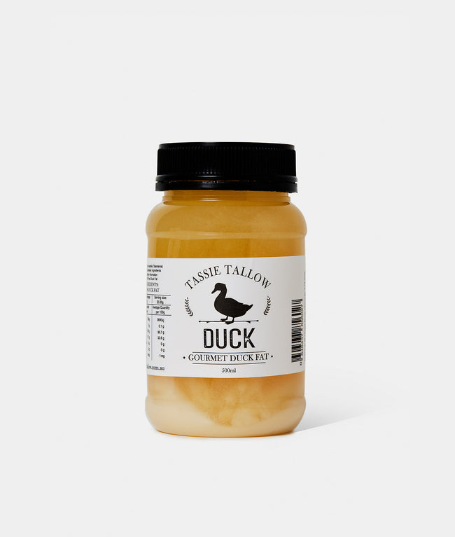 Tassie Tallow Duck Fat Tasmanian Gourmet 500ml - Part&Parcel