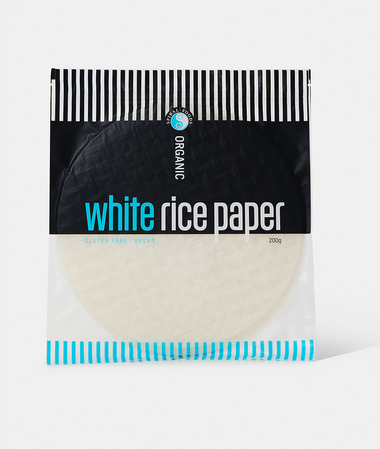 Spiral Foods Organic White Rice Paper 200g - Part&Parcel